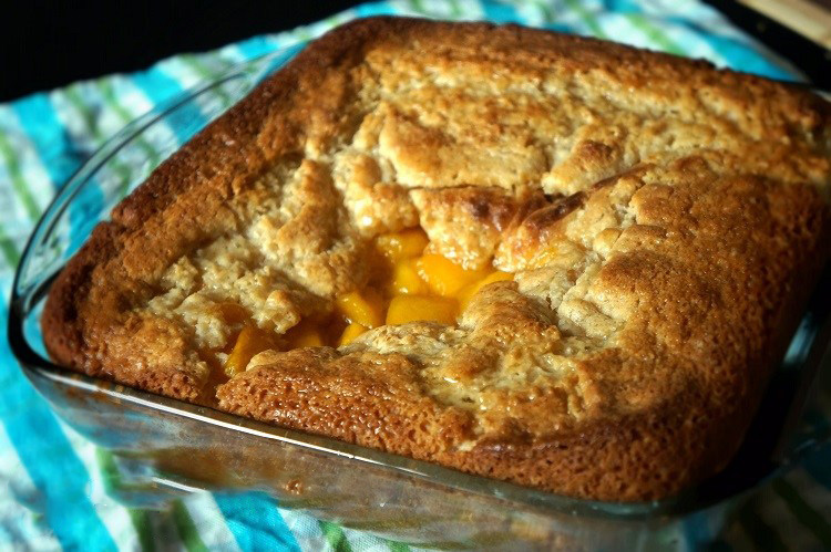 Mango Cobbler with Rose Water - Yummy Medley