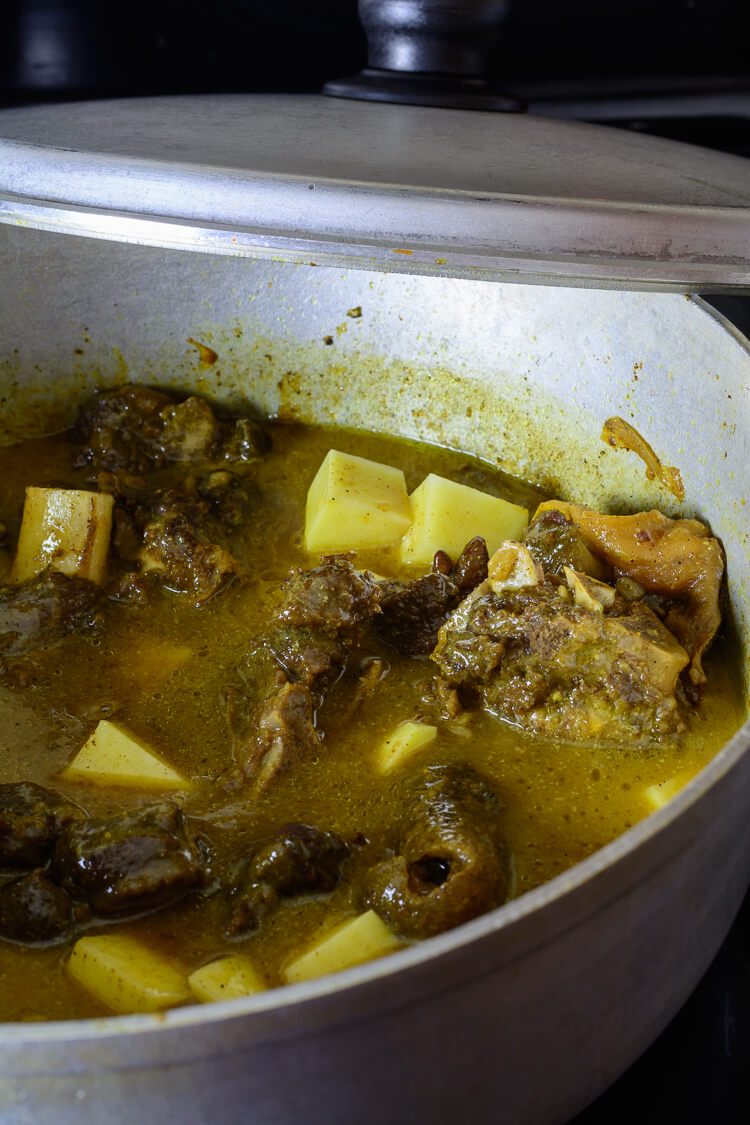 Curry Goat Pot